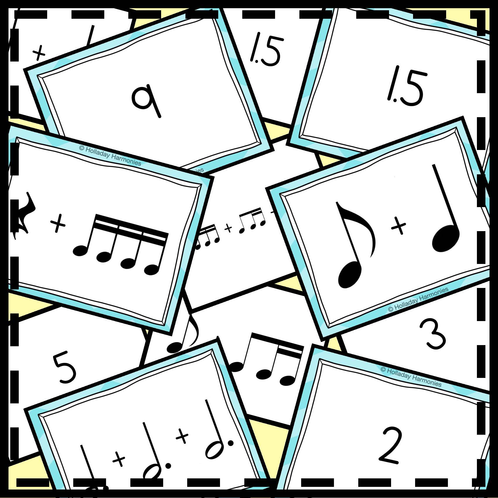 Rhythm Addition Math Equations - Level Four | Made By Teachers