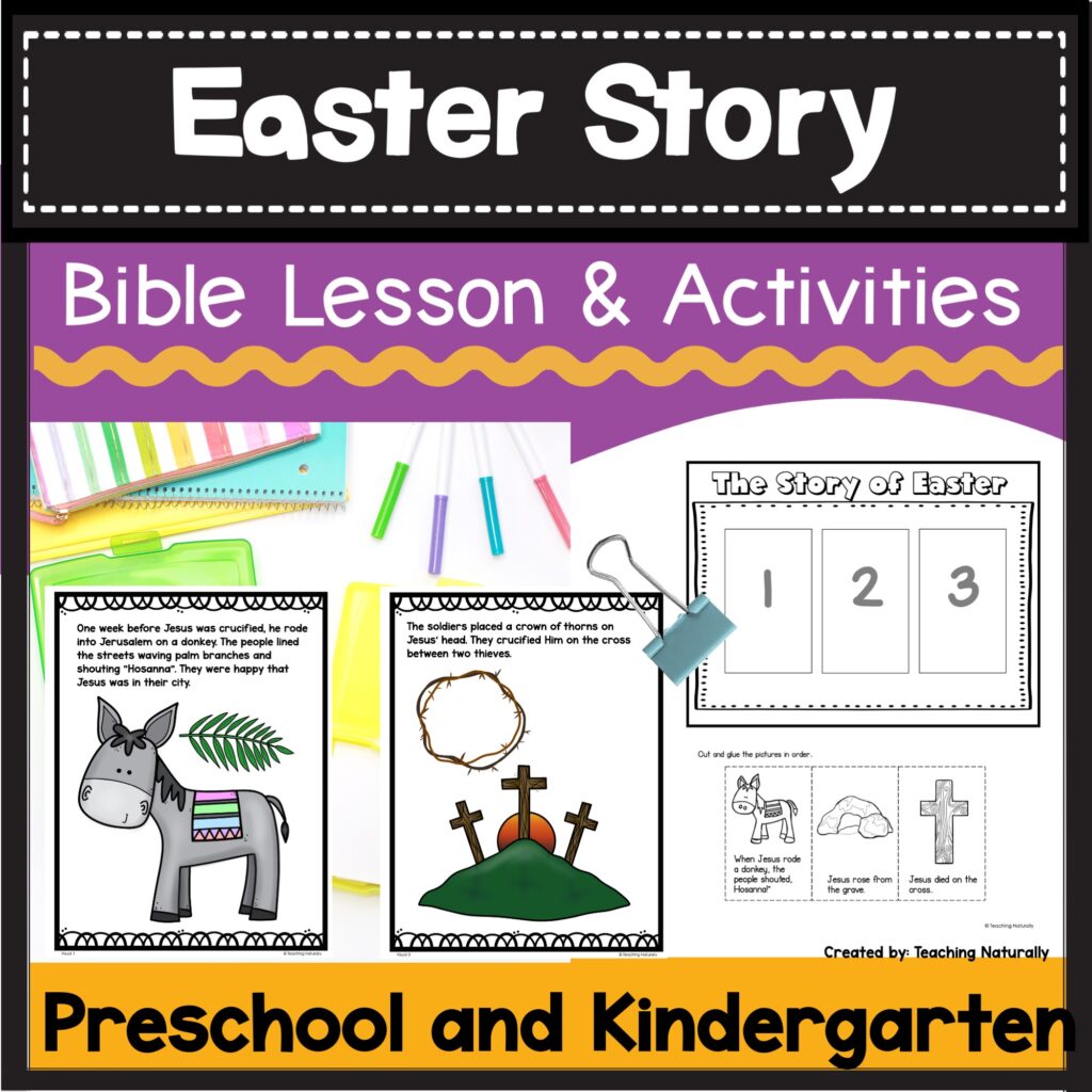 Easter Bible Lesson and Activities for Preschool & Kindergarten | Made ...