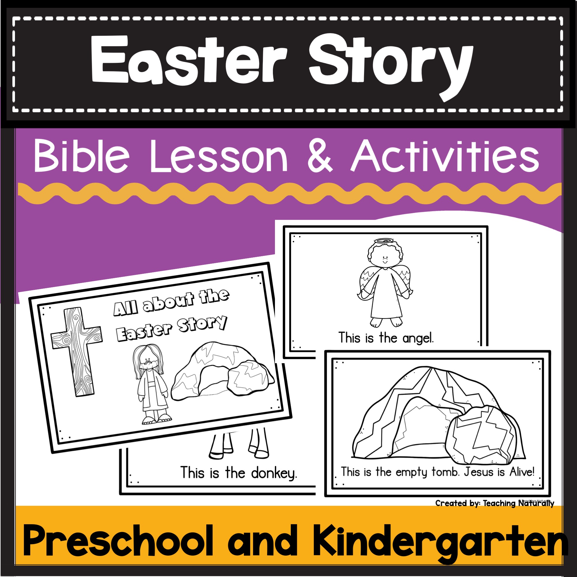 Easter Bible Lesson and Activities for Preschool & Kindergarten | Made ...