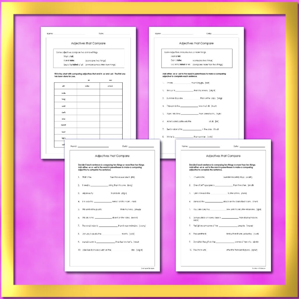MEGABUNDLE - Grades 1-2-3 Grammar Bundles - 177 worksheets - verbs ...