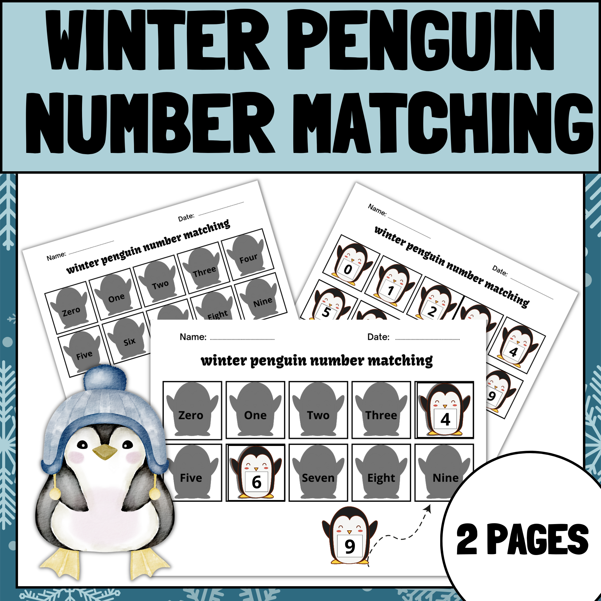 Winter Graphing Worksheets | Winter Math | Kindergarten Graphing ...
