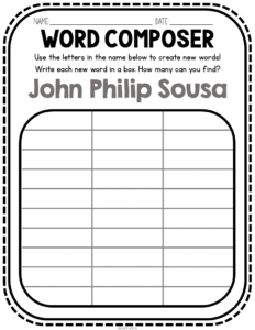 John Philip Sousa Classical Music | Social-Emotional Listening ...