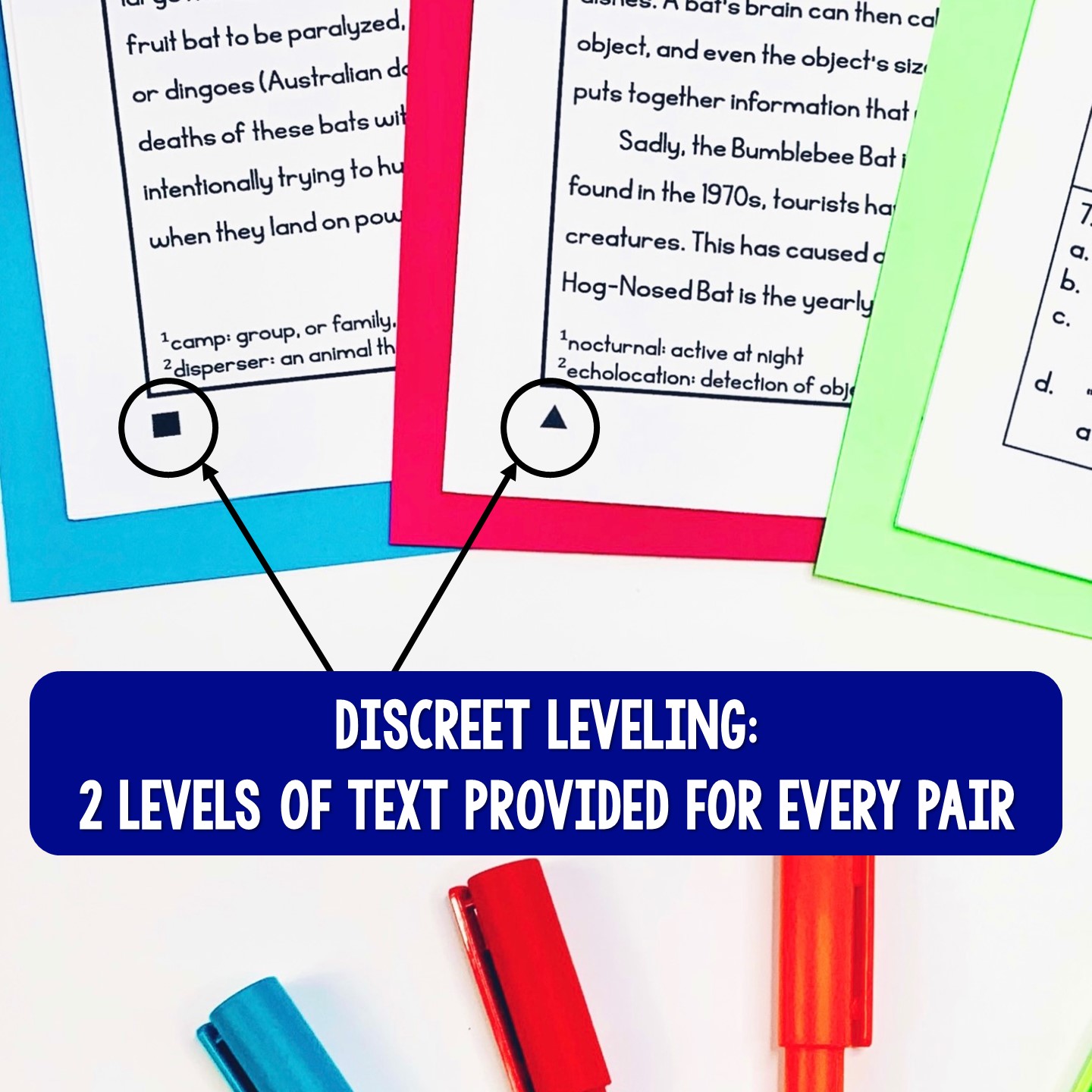 Paired Texts [Print & Digital]: Bats, Owls, & Spiders for Grades 4-6 ...