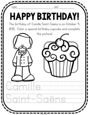 Camille Saint-Saëns Classical Music | Social-Emotional Listening ...