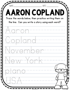 Aaron Copland Classical Music | Social-Emotional Listening Activities ...