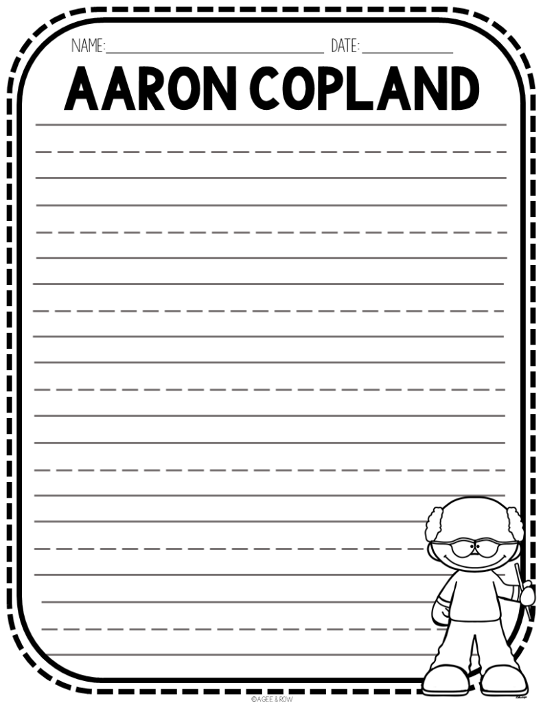 Aaron Copland Classical Music | Social-Emotional Listening Activities ...