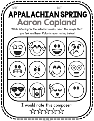 Aaron Copland Classical Music | Social-Emotional Listening Activities ...