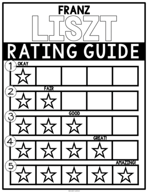 Franz Liszt Classical Music | Social-Emotional Listening Activities ...