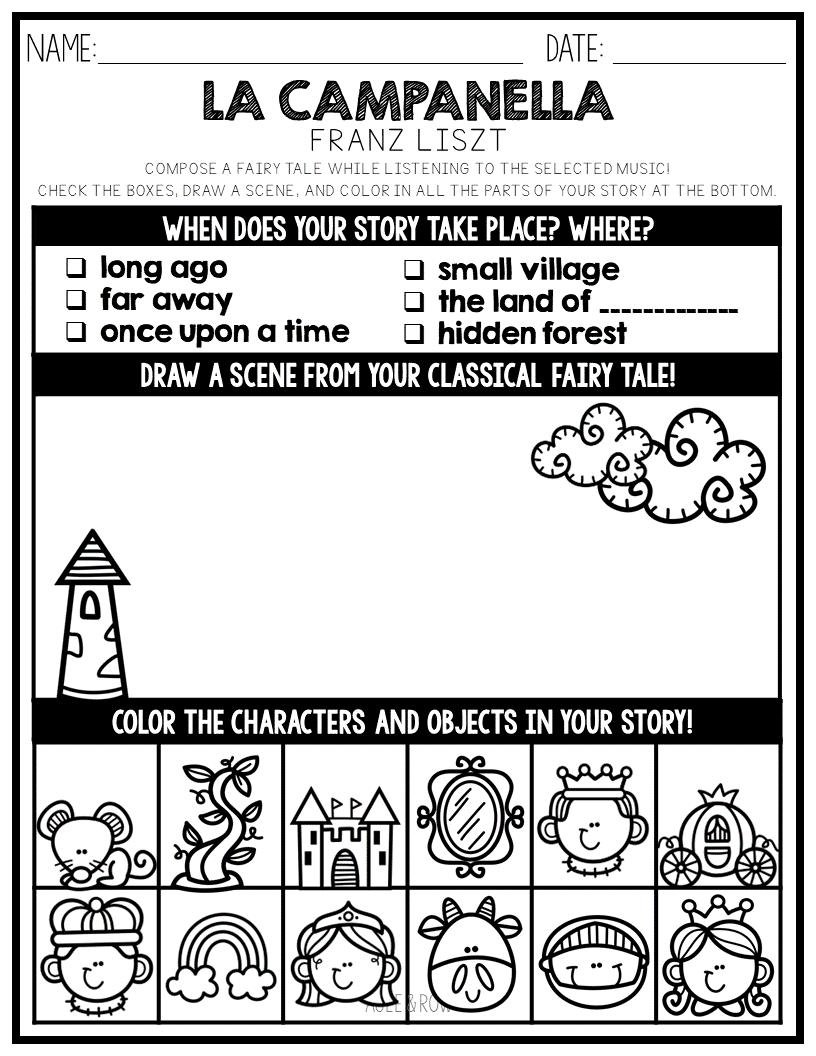 Franz Liszt Classical Music | Social-Emotional Listening Activities ...