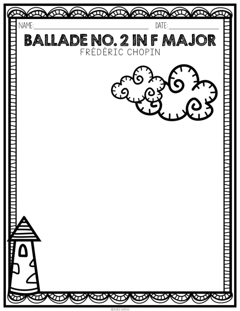 Frédéric Chopin Classical Music | Social-Emotional Listening Activities ...