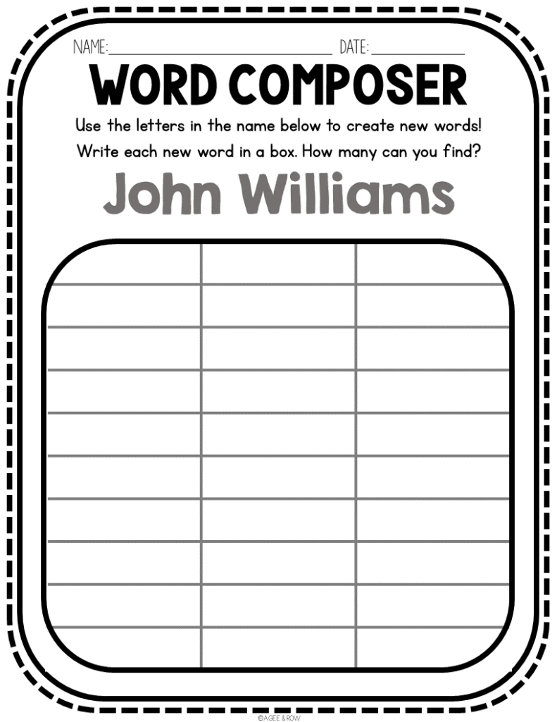 John Williams Classical Music | Social-Emotional Listening Activities ...