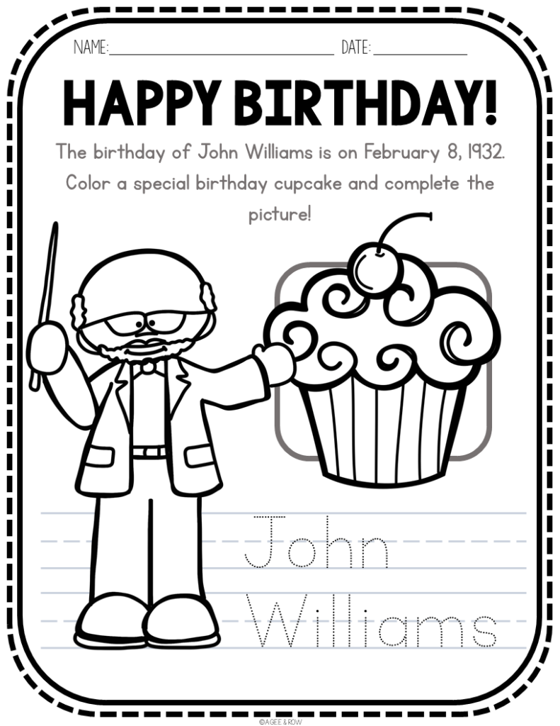 John Williams Classical Music | Social-Emotional Listening Activities ...