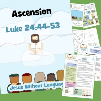 Ascension - Luke 24 - Kidmin Lesson & Bible Crafts | Made By Teachers