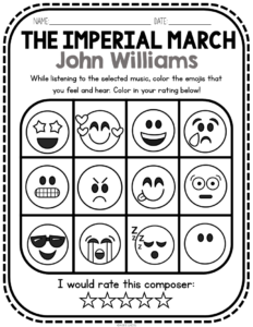 John Williams Classical Music | Social-Emotional Listening Activities ...