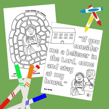 Lydia - Acts 16 - Kidmin Lesson & Bible Crafts | Made By Teachers