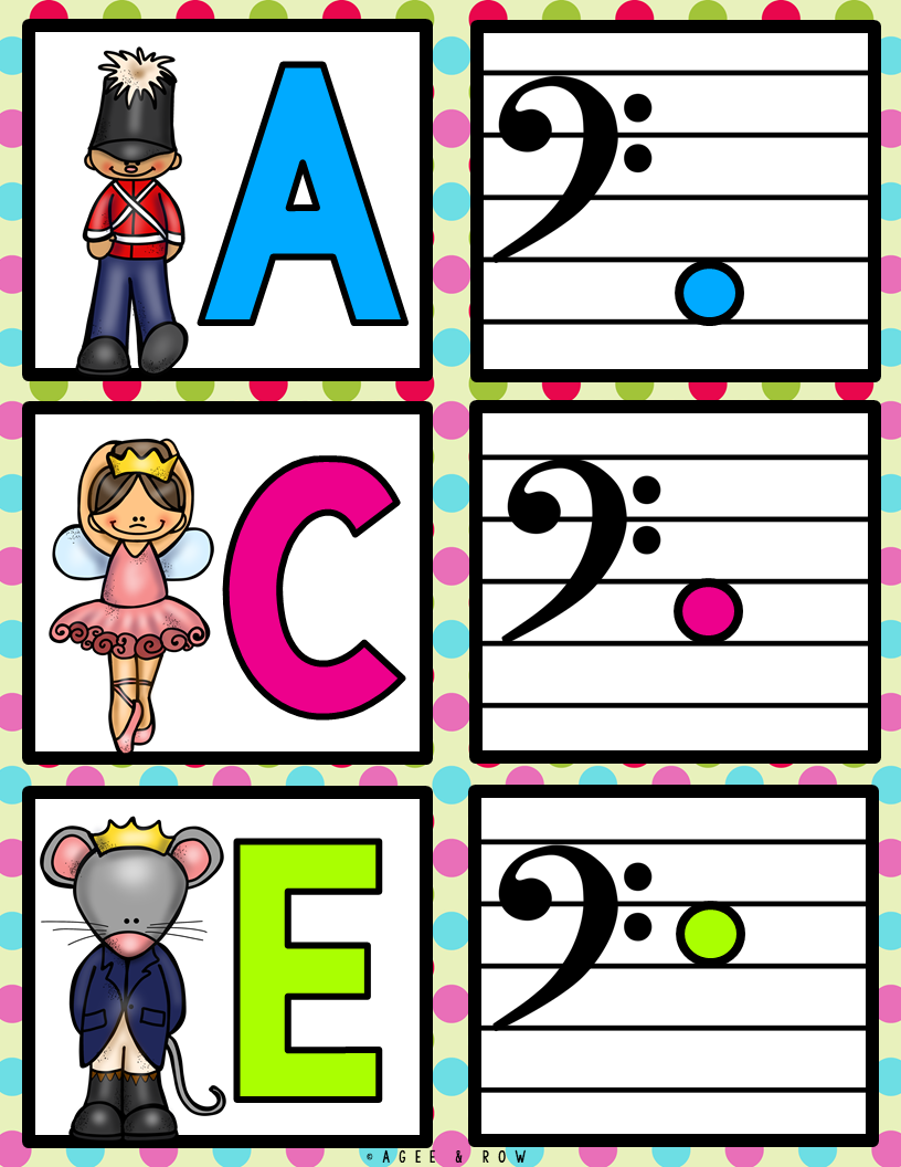 The Nutcracker Music Notes Matching Flashcards, Christmas Activities ...