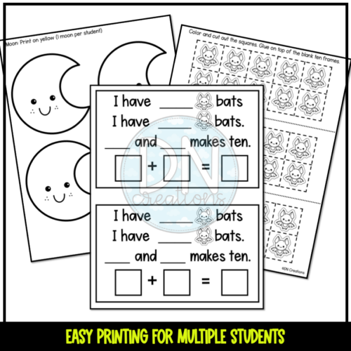 Apple Craft l Kindergarten Math Craft l Math Paper Craft l Numbers to ...