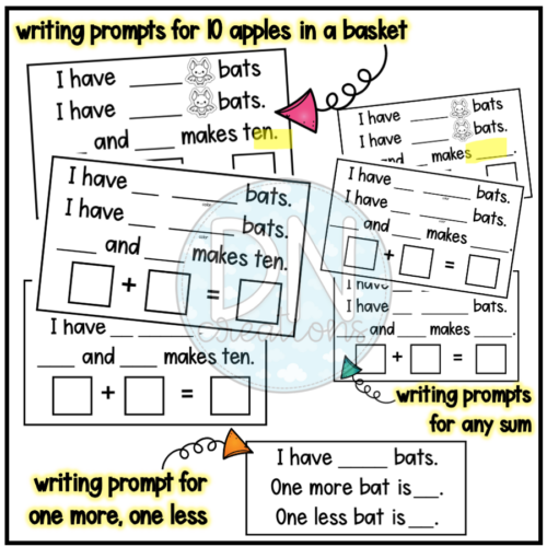 Apple Craft l Kindergarten Math Craft l Math Paper Craft l Numbers to ...