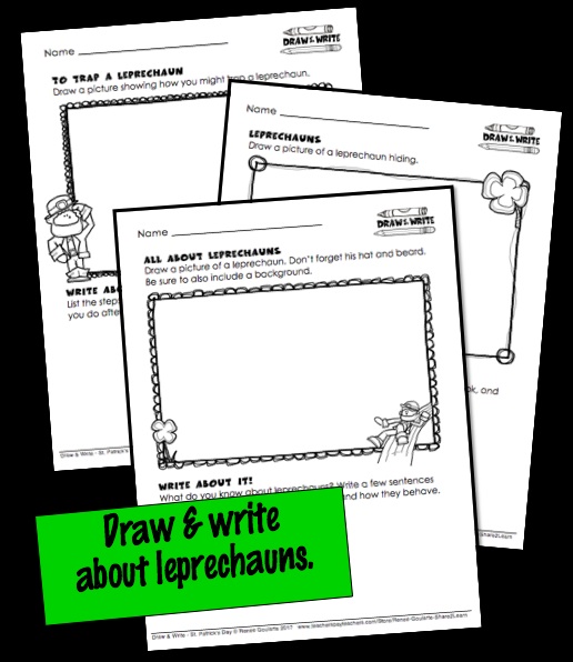 St. Patrick's Day Writing Draw and Write | Made By Teachers