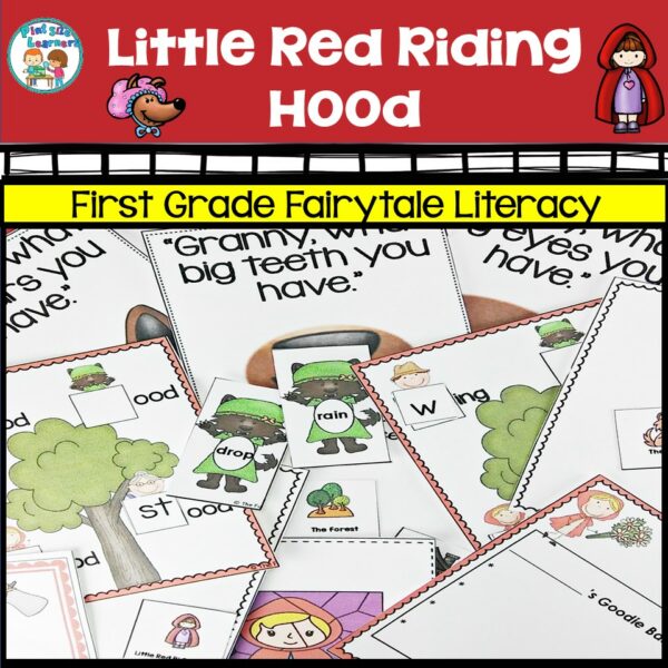 Little Red Riding Hood Unit | Centers | Vocabulary | Reader | First ...