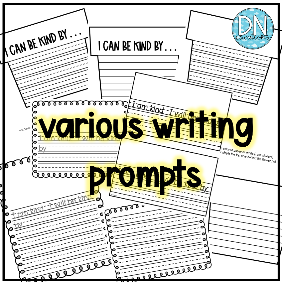 Kindness Blooms Here Craft l Kindness Flower Craft l Kindness Craft ...