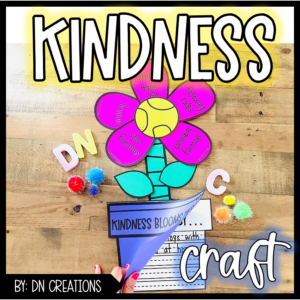 Kindness Blooms Here Craft l Kindness Flower Craft l Kindness Craft ...