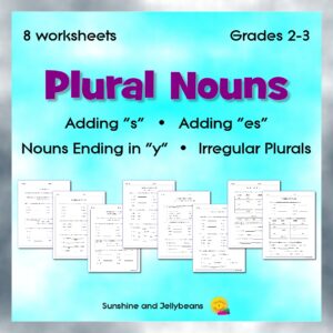 Nouns and Pronouns - Grade 2 - BUNDLE - 34 worksheets - Great practice ...