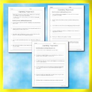 Nouns and Pronouns - Grade 2 - BUNDLE - 34 worksheets - Great practice ...