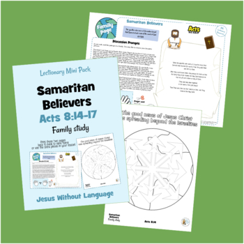 Samaritan Believers - Sunday School Lesson & Bible Crafts - Acts 8 ...