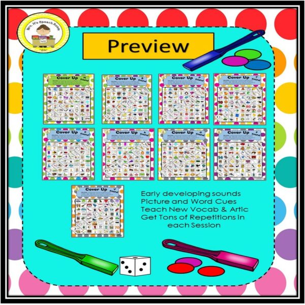 Articulation Speech Therapy Game | Made By Teachers