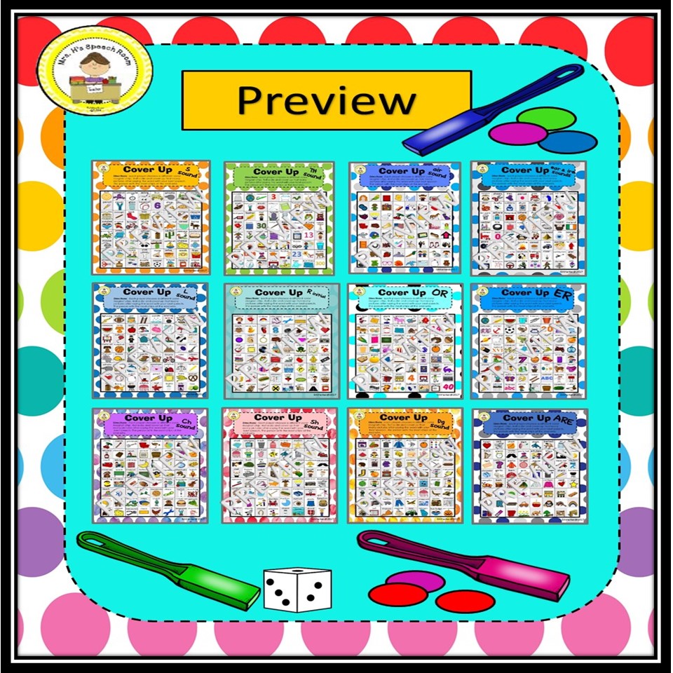 Articulation Speech Therapy Game | Made By Teachers