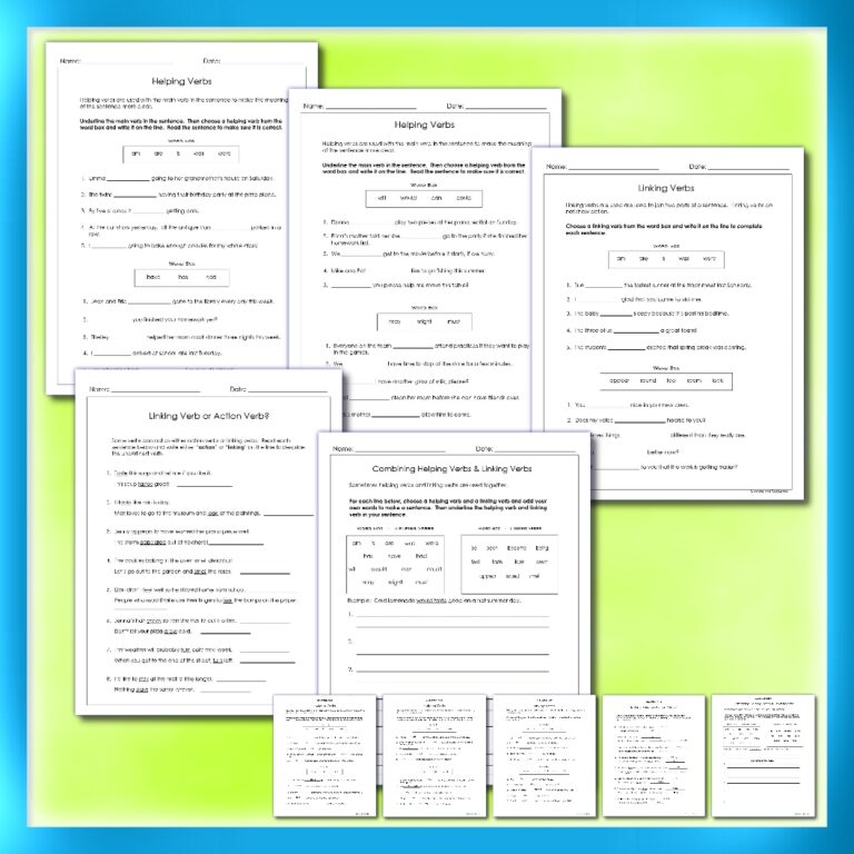 Parts of Speech BUNDLE - Nouns Pronouns Verbs Adjectives Adverbs ...