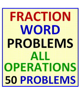 Fraction Word Problems All Operations | Made By Teachers