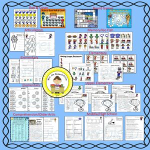 Winter Sports Speech Therapy Printable Pack | Made By Teachers