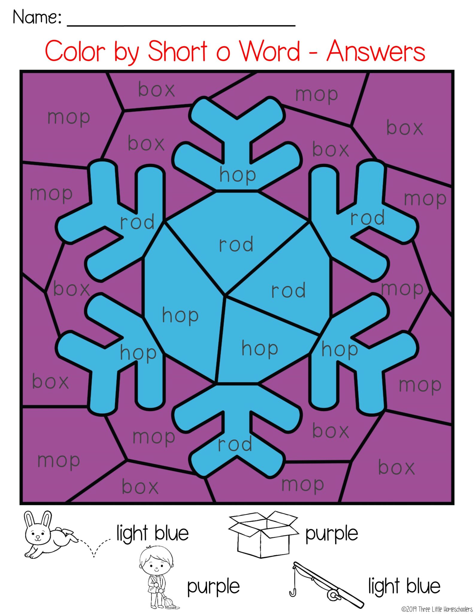 Weather Color by CVC Word - Made By Teachers