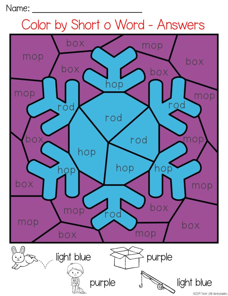 Weather Color by CVC Word | Made By Teachers