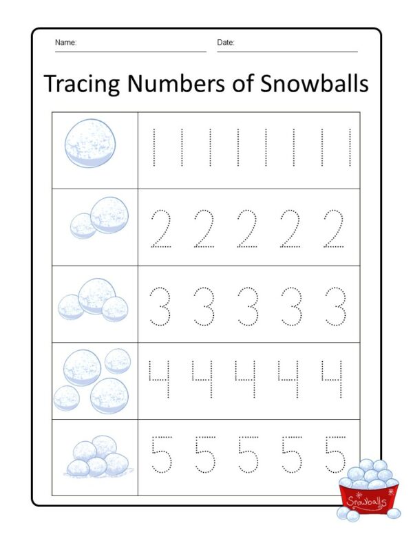 Winter - Numbers, and alphabetic for Kids Color and Trace Activity Book ...