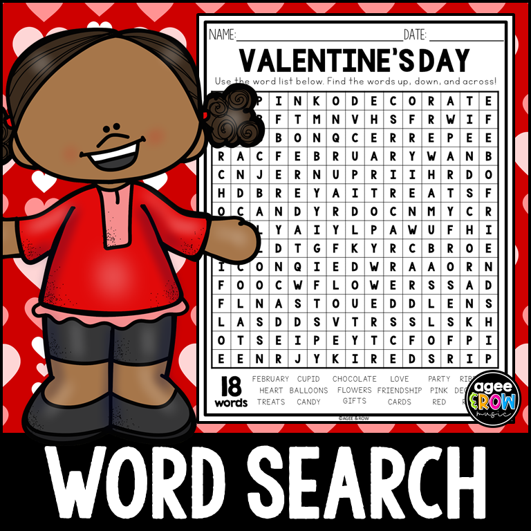 Word Search | Valentine's Day | Made By Teachers