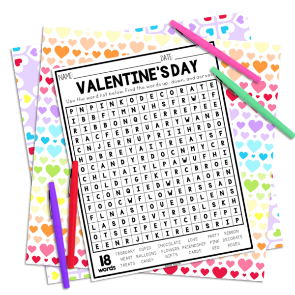 Word Search | Valentine's Day | Made By Teachers