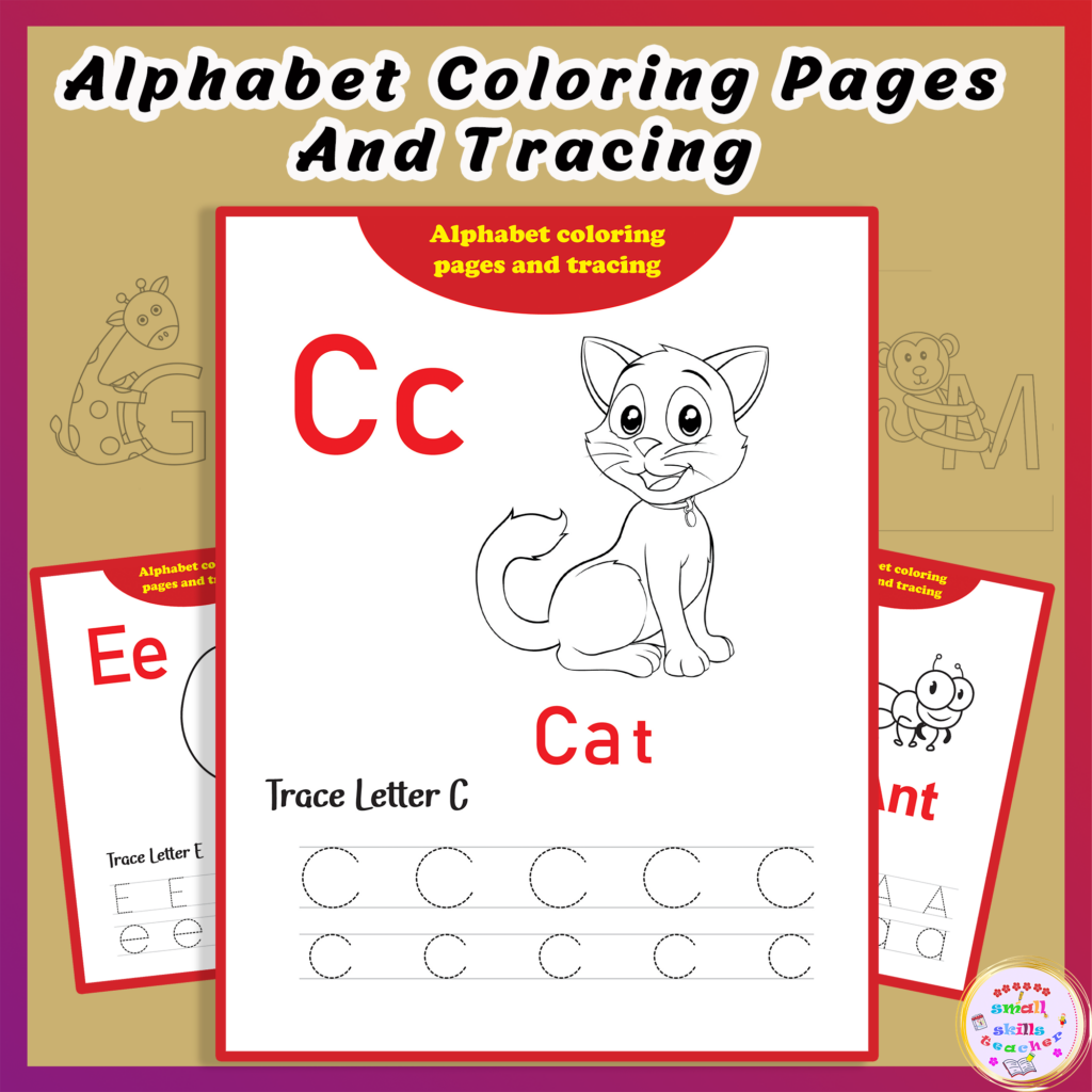 Winter Break End of The Year | Alphabet Coloring Pages And Tracing ...