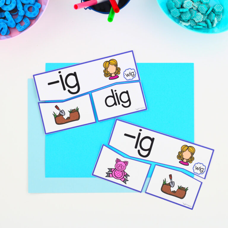 CVC Word Practice puzzles | Made By Teachers