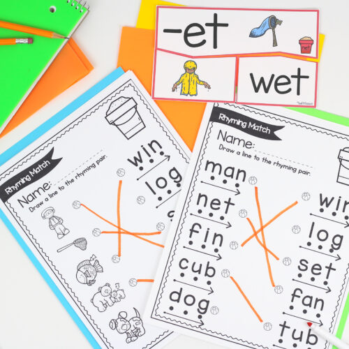 CVC Word Practice puzzles | Made By Teachers