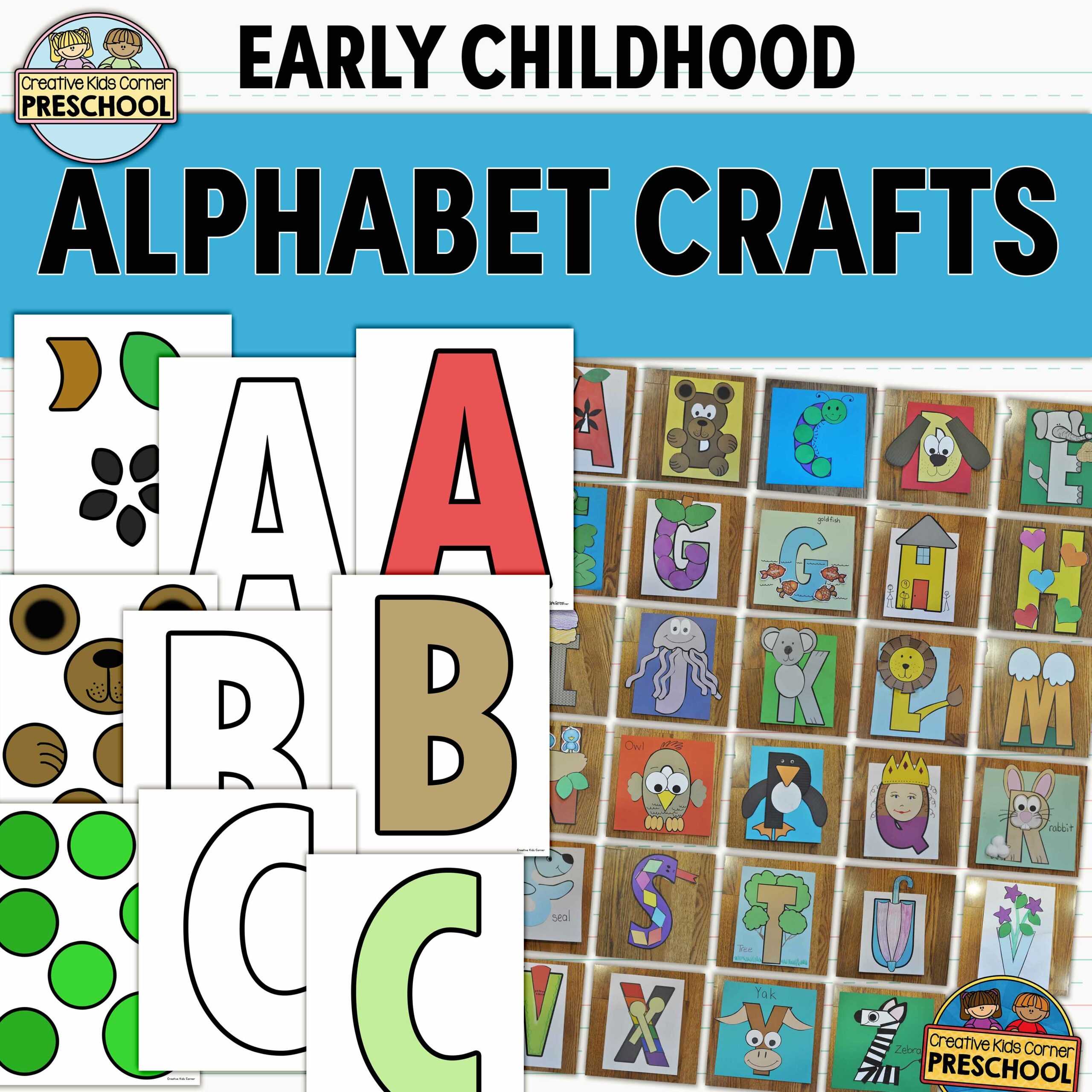 Early Childhood Alphabet Crafts | Made By Teachers