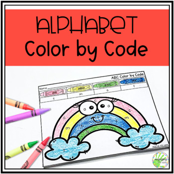 Alphabet Color by Code FREEBIE | Made By Teachers