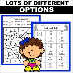 Triple Digit Addition With and Without Regrouping | Made By Teachers