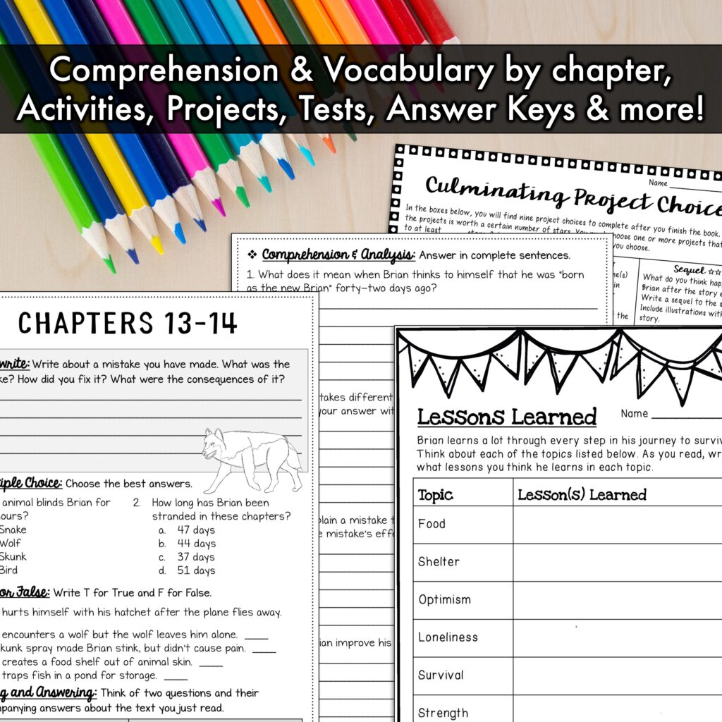 Esio Trot Novel Study Unit | Comprehension and Vocabulary with ...