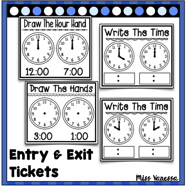 Telling Time By The Hour Worksheets And Activities | Made By Teachers