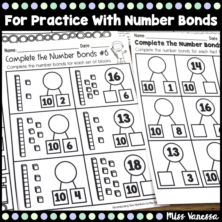 Decomposing Teen Numbers Worksheets | Made By Teachers