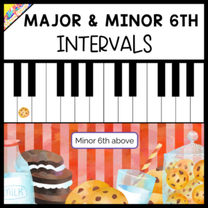 Minor 6th & Major 6th Intervals Music Theory Game BOOM Cards | Made By ...