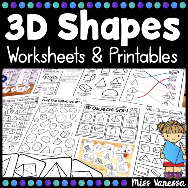 3D Shapes Worksheets And Printables | Made By Teachers